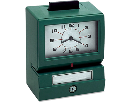 TimeClock: Barcode Punch Cards for Simple In/Out • Simple In/Out