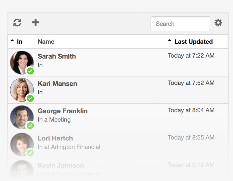 The Easiest to Use Employee In Out Board Software • Simple In/Out
